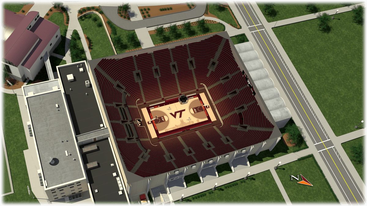 Virginia Tech Hokies - Cassell Coliseum